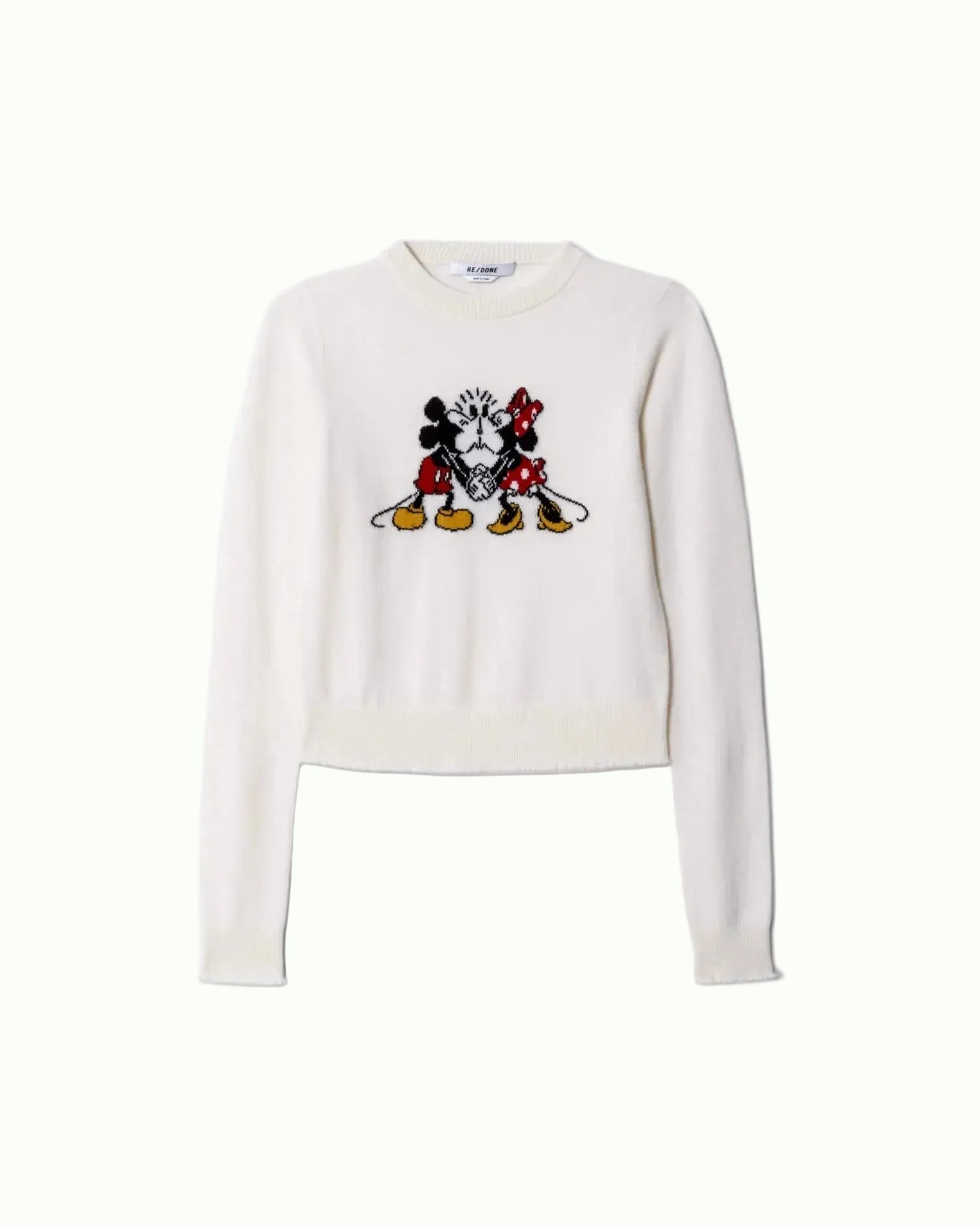 Mickey and Minnie Cashmere Crewneck – WEST2WESTPORT.com
