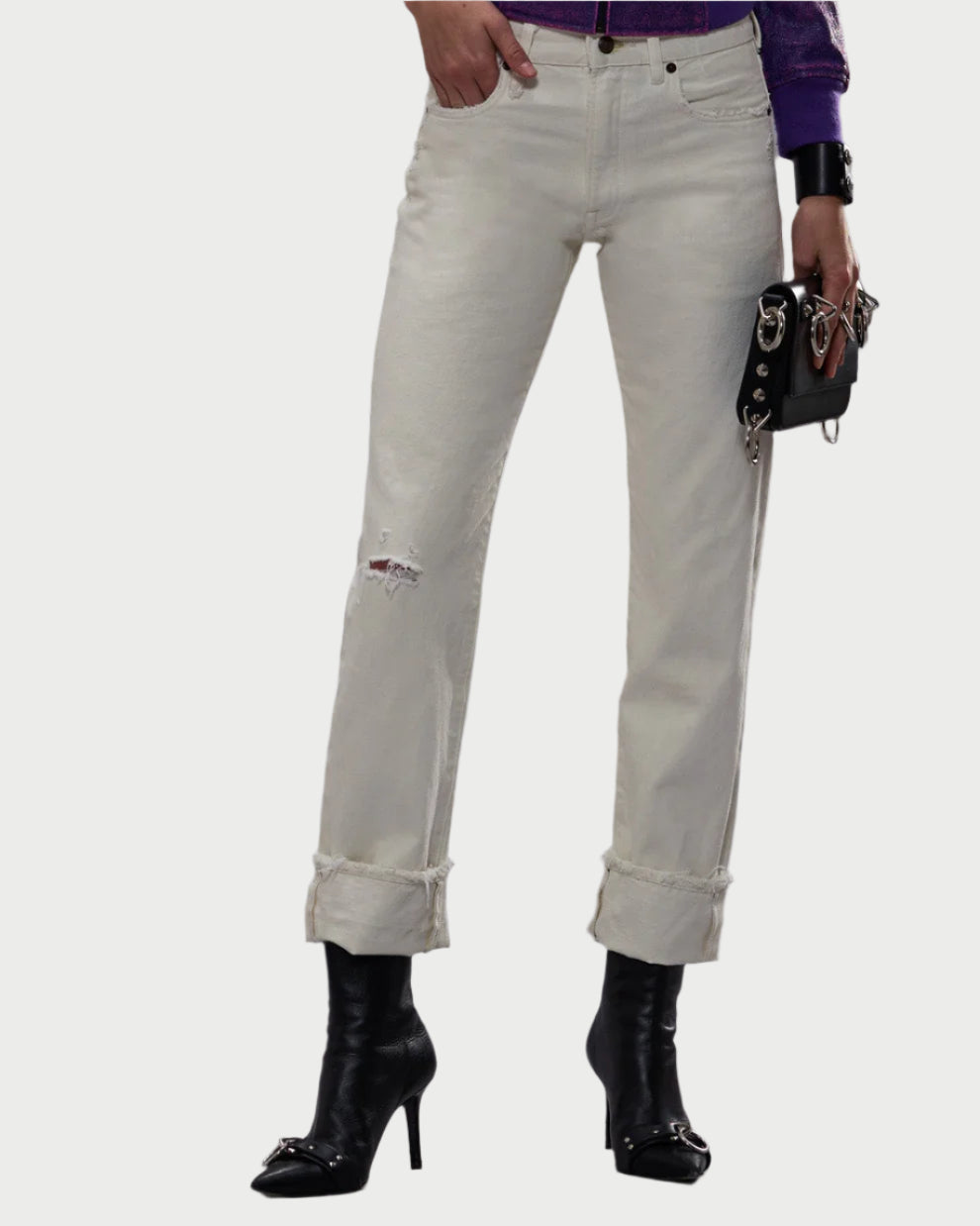 Cuffed Romeo white – WEST2WESTPORT.com